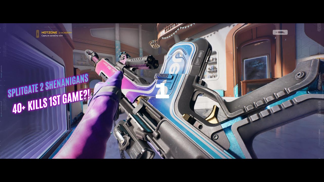 1st Game of Splitgate 2! - YouTube