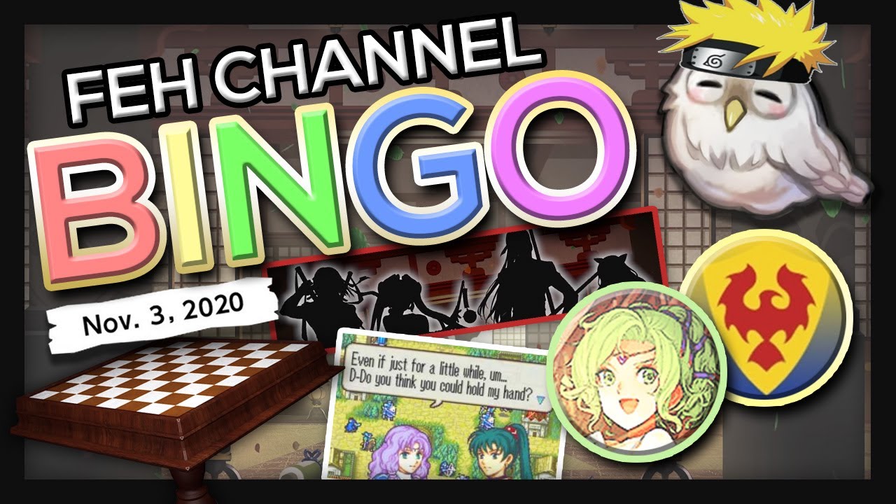 FEH Channel BINGO - Nov 3rd, 2020 (ft. Glitter Valkyrie) - YouTube