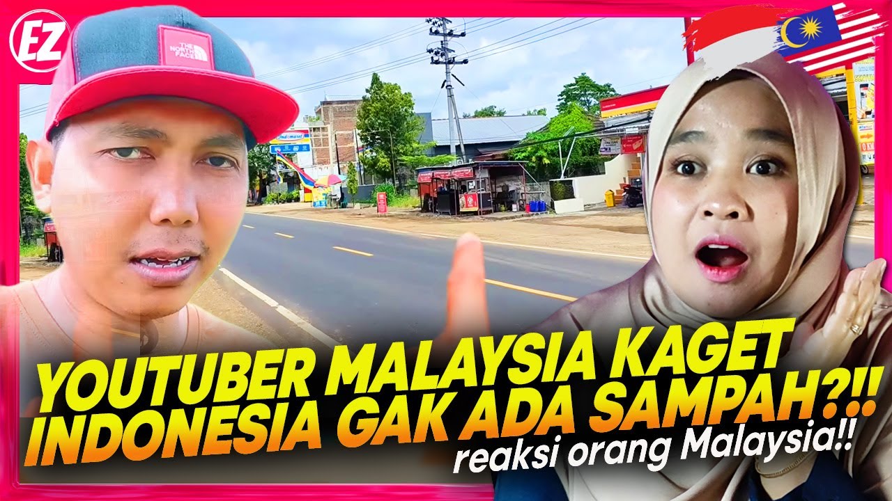 ARTIS YOUTUBER MALAYSIA WISATA | LIBUR KE INDONESIA NGAK ADA SAMPAH ...