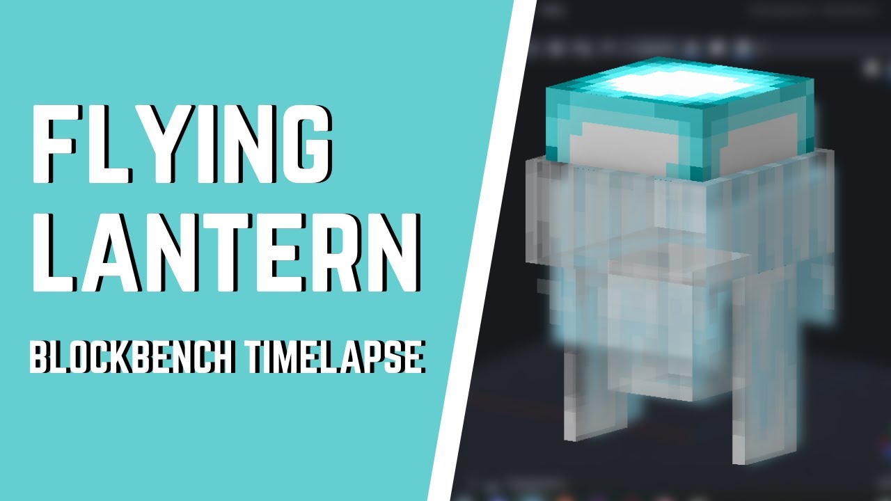 Flying Lantern | Blockbench Timelapse - YouTube