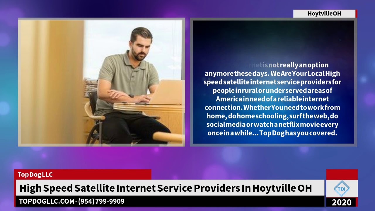 High Speed Satellite Internet Service Providers In Hoytville OH - YouTube