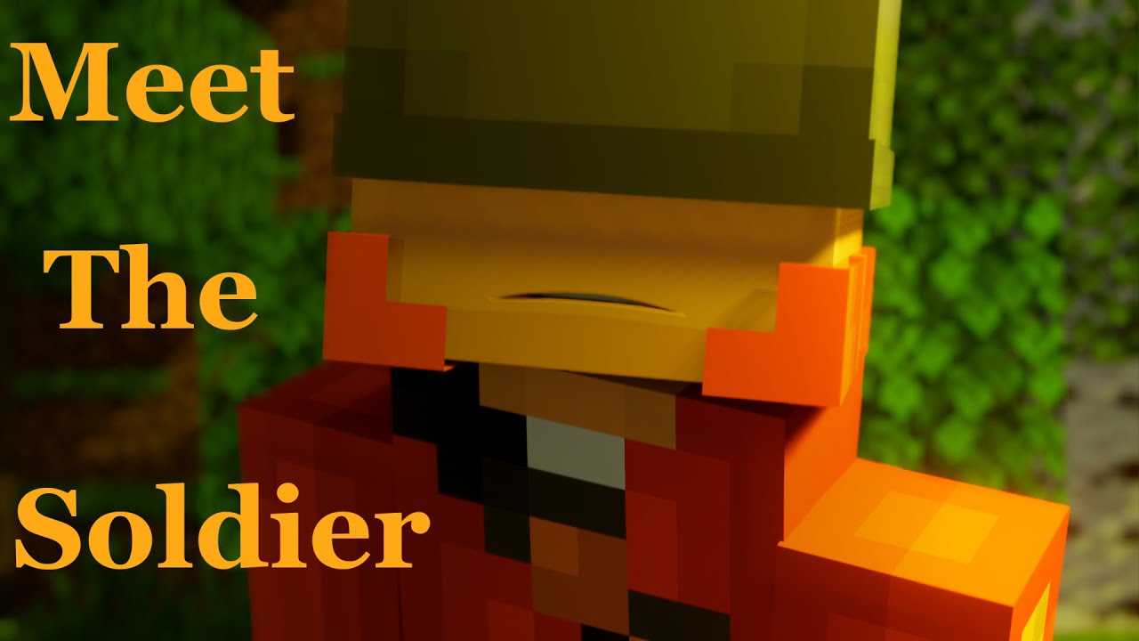 Meet The Soldier In Minecraft | Minecraft Animation | - YouTube
