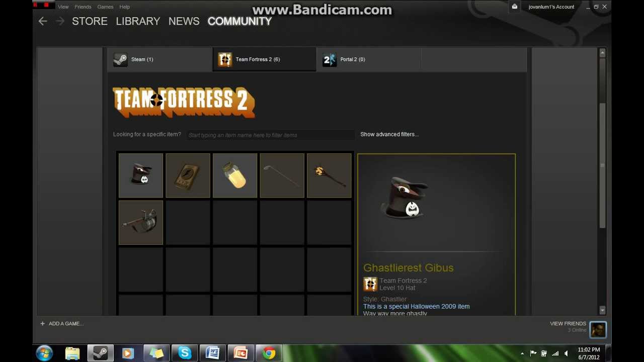 Team fortress 2 (TF2) item trade - YouTube