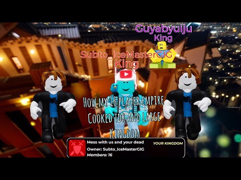 How I built my 16 player empire and destroyed the whole server in tsg ...