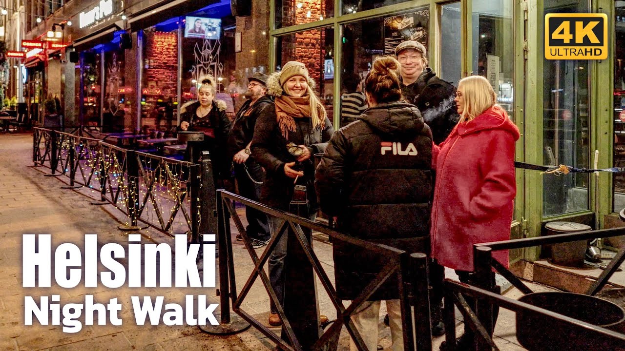 Helsinki Comes Alive: Night Spring Walk - YouTube