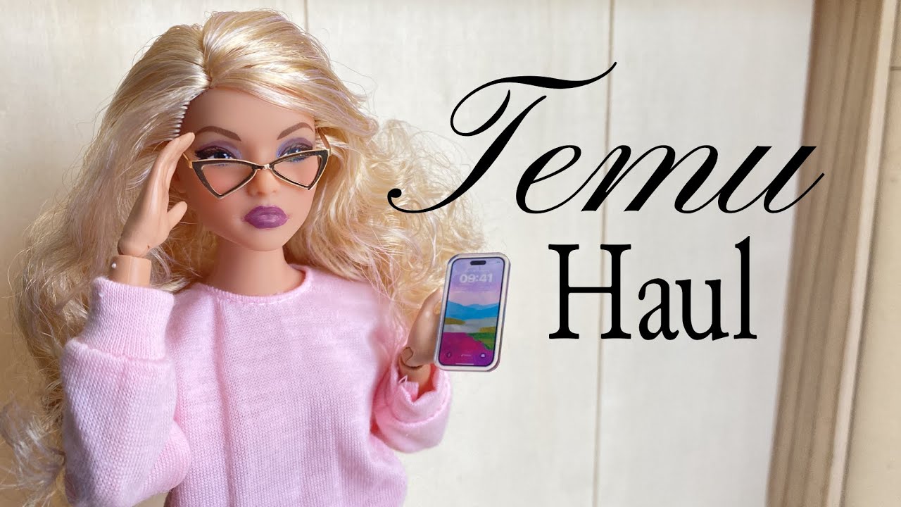 Temu Haul For Barbie Dolls - YouTube