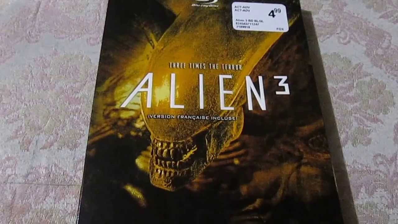 Alien 3 Blu Ray Unboxing - YouTube