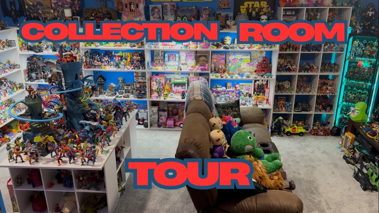 Vintage and Modern Toy Collection Room Tour - YouTube