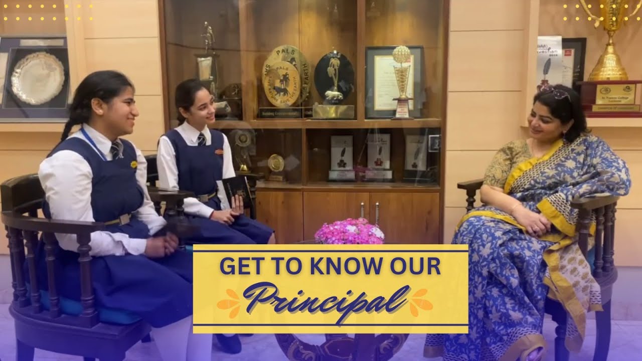 GET TO KNOW OUR PRINCIPAL! - YouTube