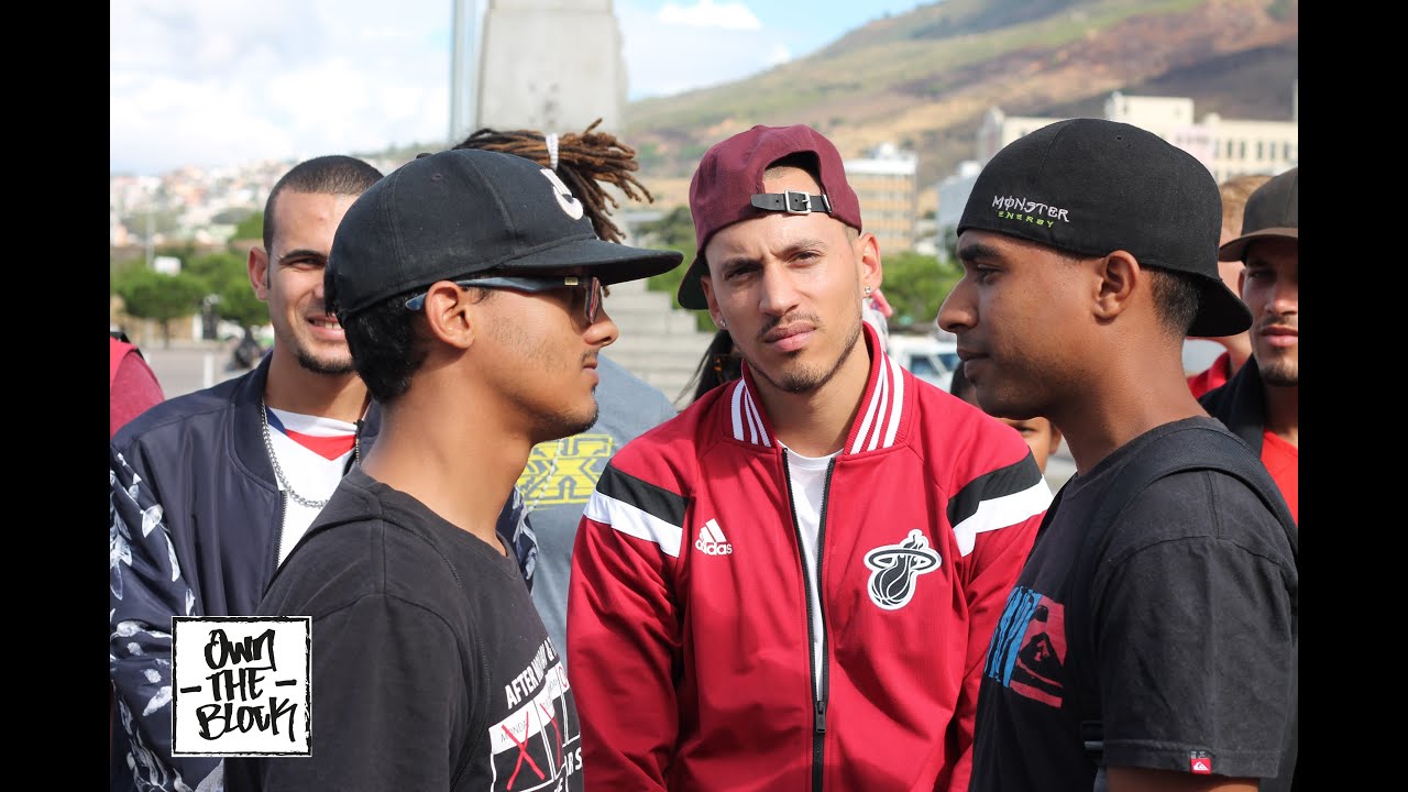 OWN THE BLOCK [S01E02] - Street Rap Battle - JAMIE PALM vs KALLAS - YouTube