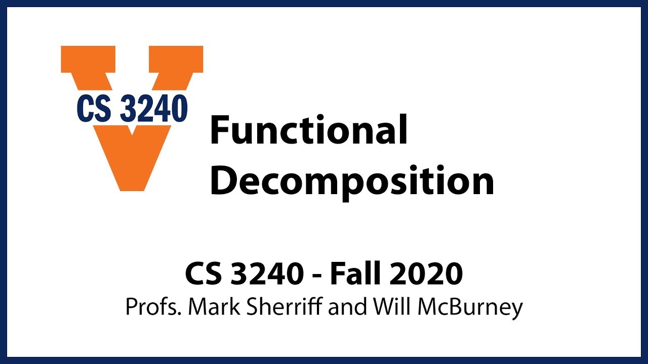 Functional Decomposition - YouTube