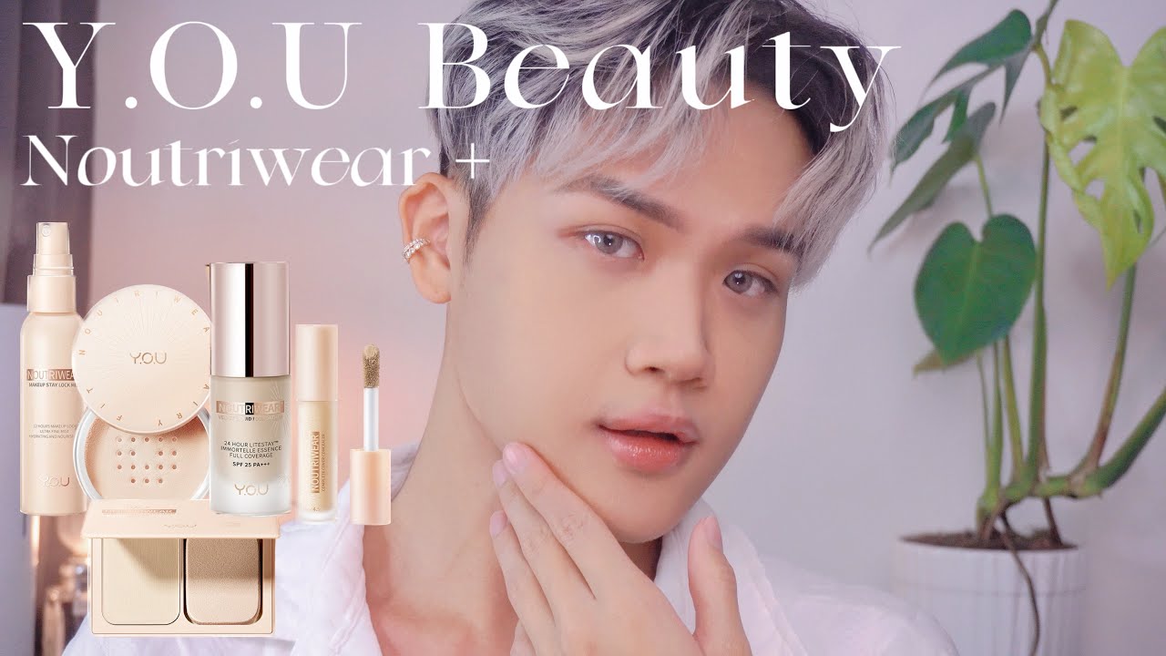 Y.O.U Beauty Cosmetics NOUTRIWEAR+ SERIES UNBOXING + REVIEW【Panda 🐼】 - YouTube