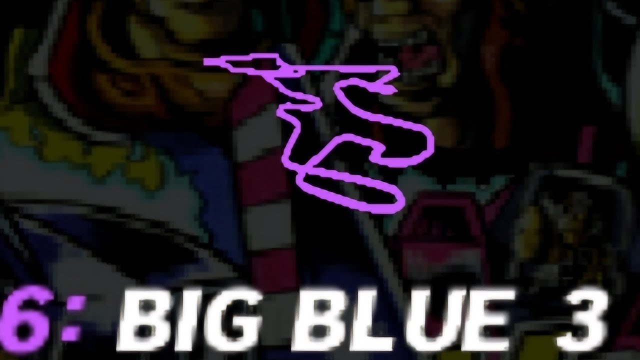 F-Zero X Expansion Kit - Big Blue 3 (I am not good at Big Blue 3) - YouTube