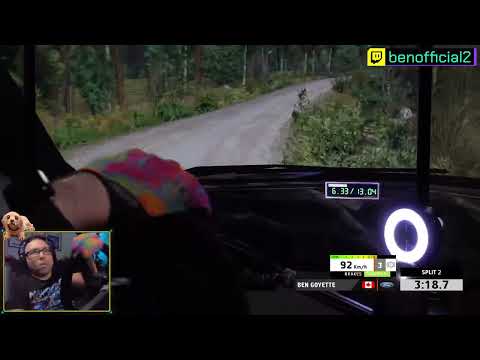 Can you drive faster during a solar eclipse? | Kutemajarvi 1994 | Fiesta WRC | Richard Burns Rally