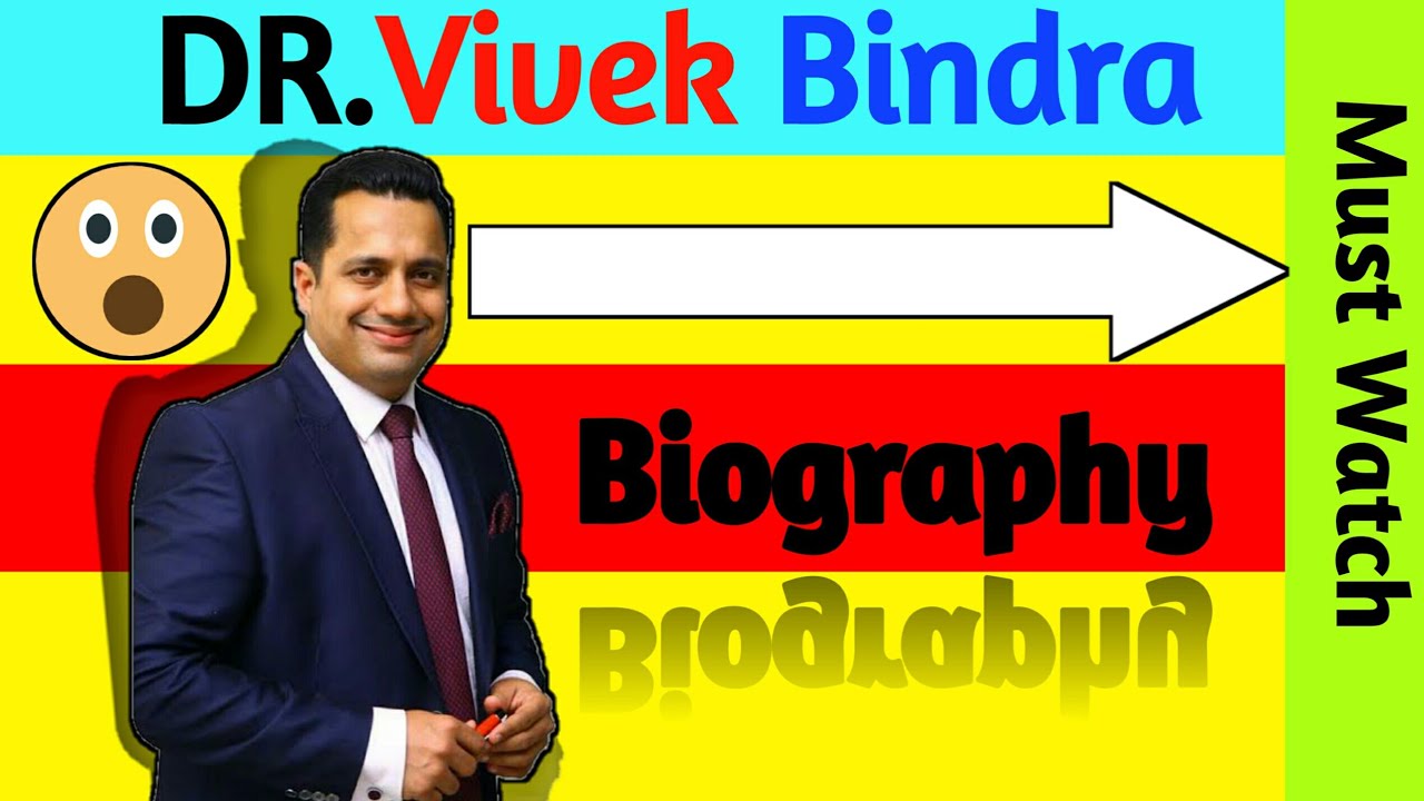 DR.Vivek Bindra Biography ||Motivational Speaker || AR Life Story ...