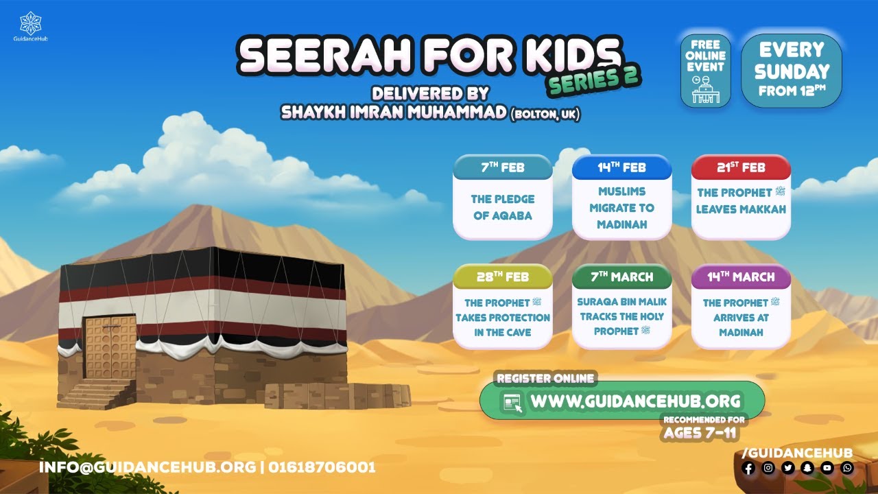 The Pledge of Aqaba - Seerah for Kids Series 2 | Ustadh Imran - YouTube