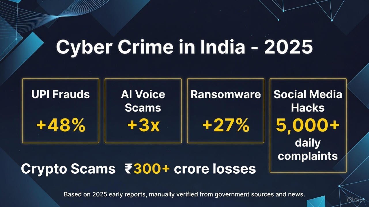 Indian Cyber Crime Cases 2025 – India के Biggest Hacking Scams का ...