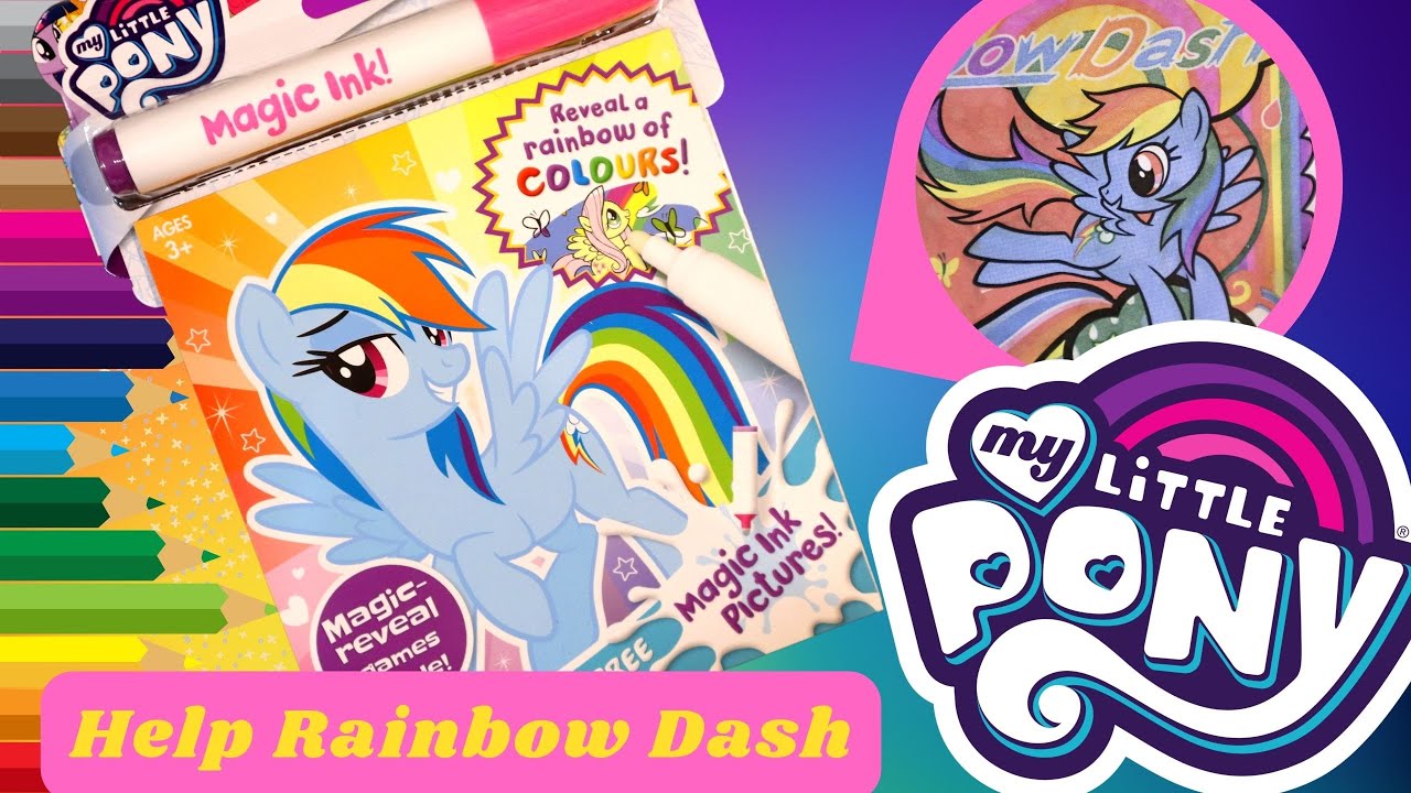 My Little Pony - Help Rainbow Dash - Magic Colour - YouTube