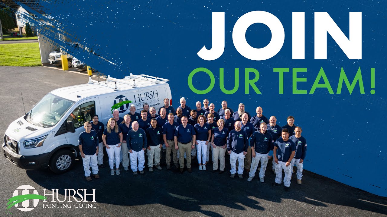 Hursh Painting Co. - Our Painting Company is Hiring! - YouTube