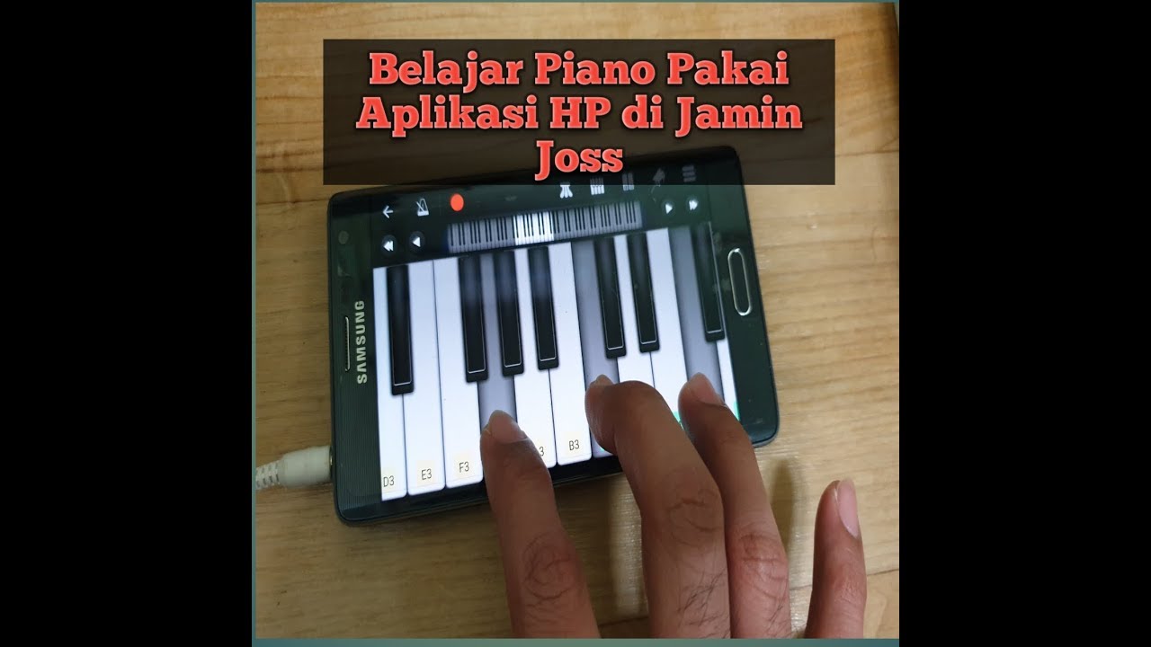 Belajar Nyanyi & Main Piano Pakai Aplikasi HP - YouTube