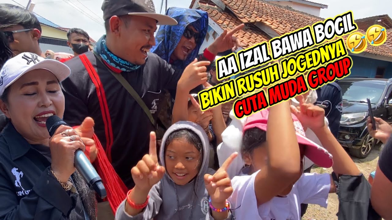 Aa Rizal Joged Sama Bocil Bikin Rusuh Aja 🫢 ️Cuta Muda Group 💥 Getih Sunda Muda - YouTube