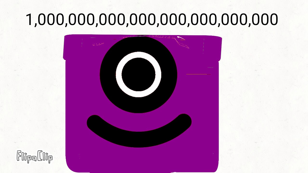 Numberblocks 1 Million to 1 Vigintillion - YouTube