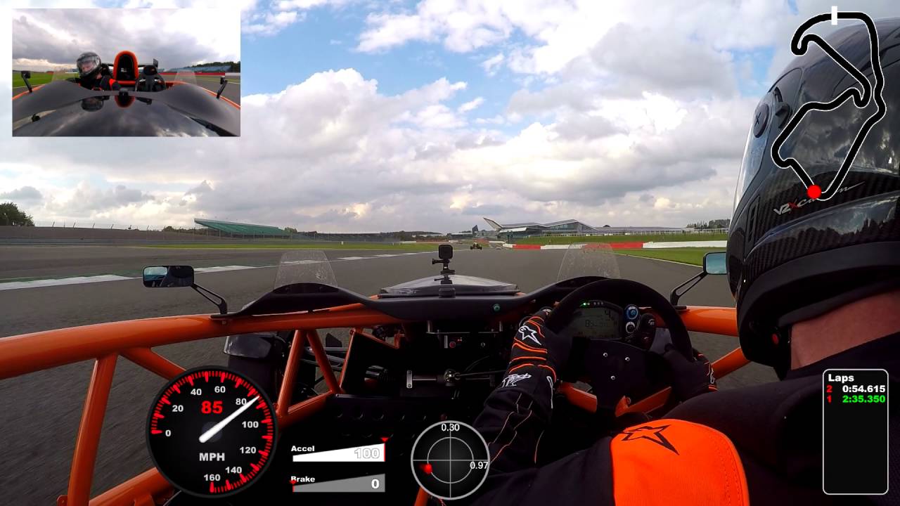 Ariel Atom 3.5R - Silverstone GP - Four Atom Chase - YouTube