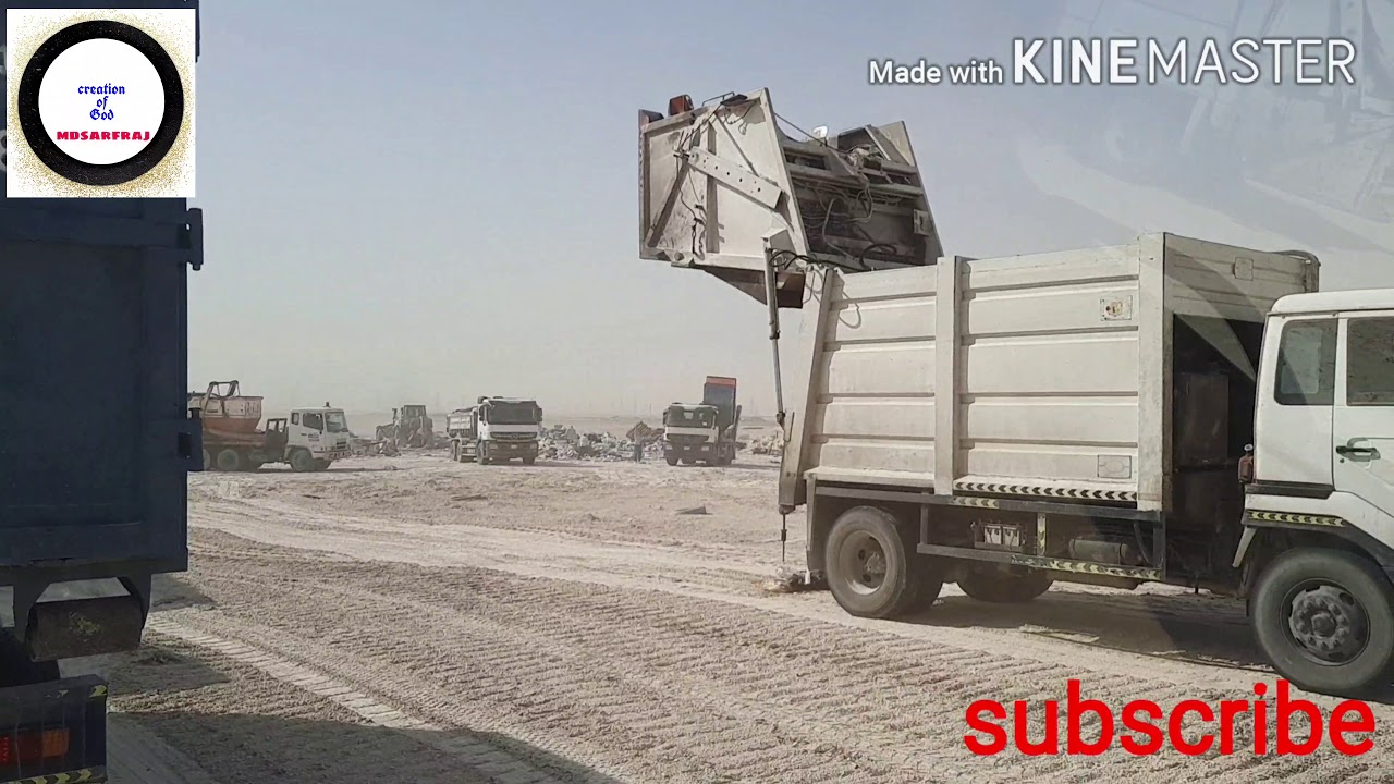 DAMMAM ABQAIQ GARBAGE DAMPING YARD🏔🏔🏔🏔🏔⛰🗻🗻🗻🚛🚛🚛🚛🚛🚛🚛🚛 - YouTube