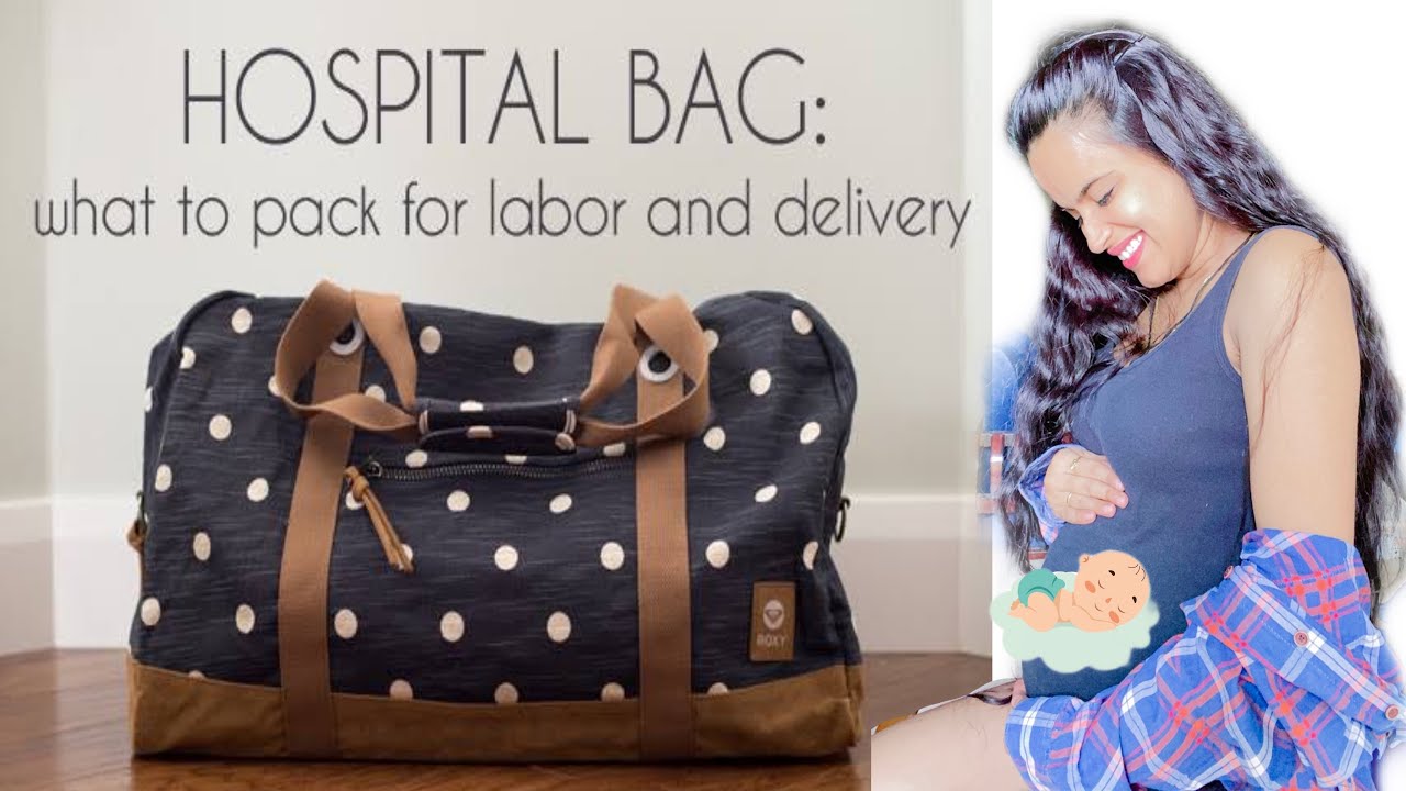 Hospital bag for delivery |Essential things for labour|What to pack for ...