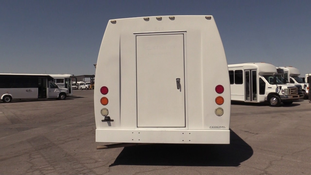 Used 2011 Federal Coach Spirit 27 Shuttle Bus S63507 - YouTube