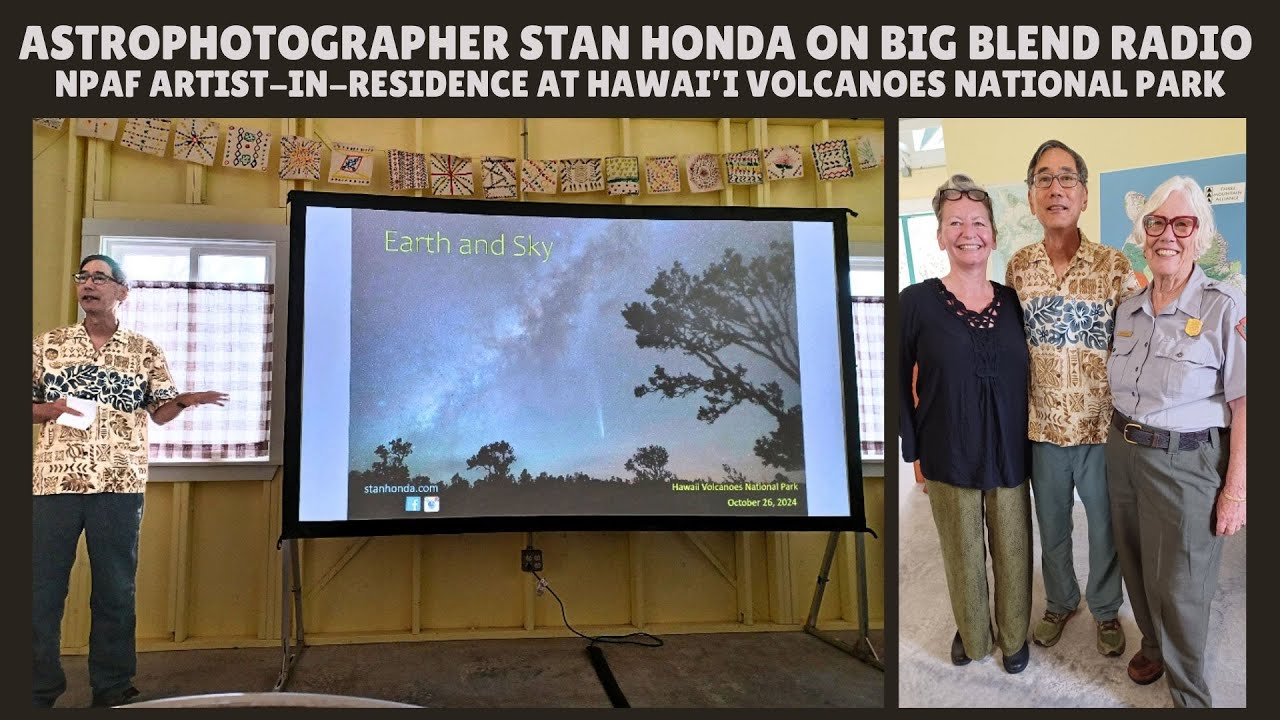 Astrophotographer Stan Honda in Hawai'i Volcanoes National Park - YouTube