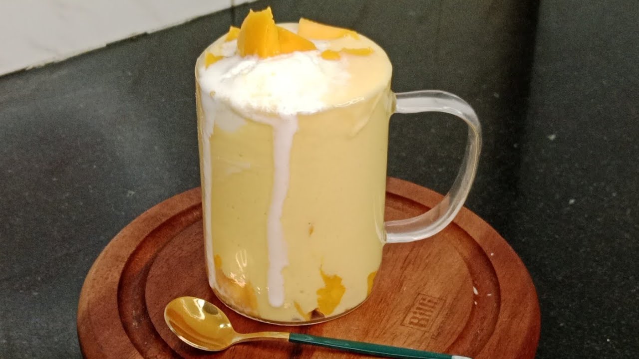 Mango Shake | Easy Mango milkshake | Mango Summer Drink Recipe - YouTube