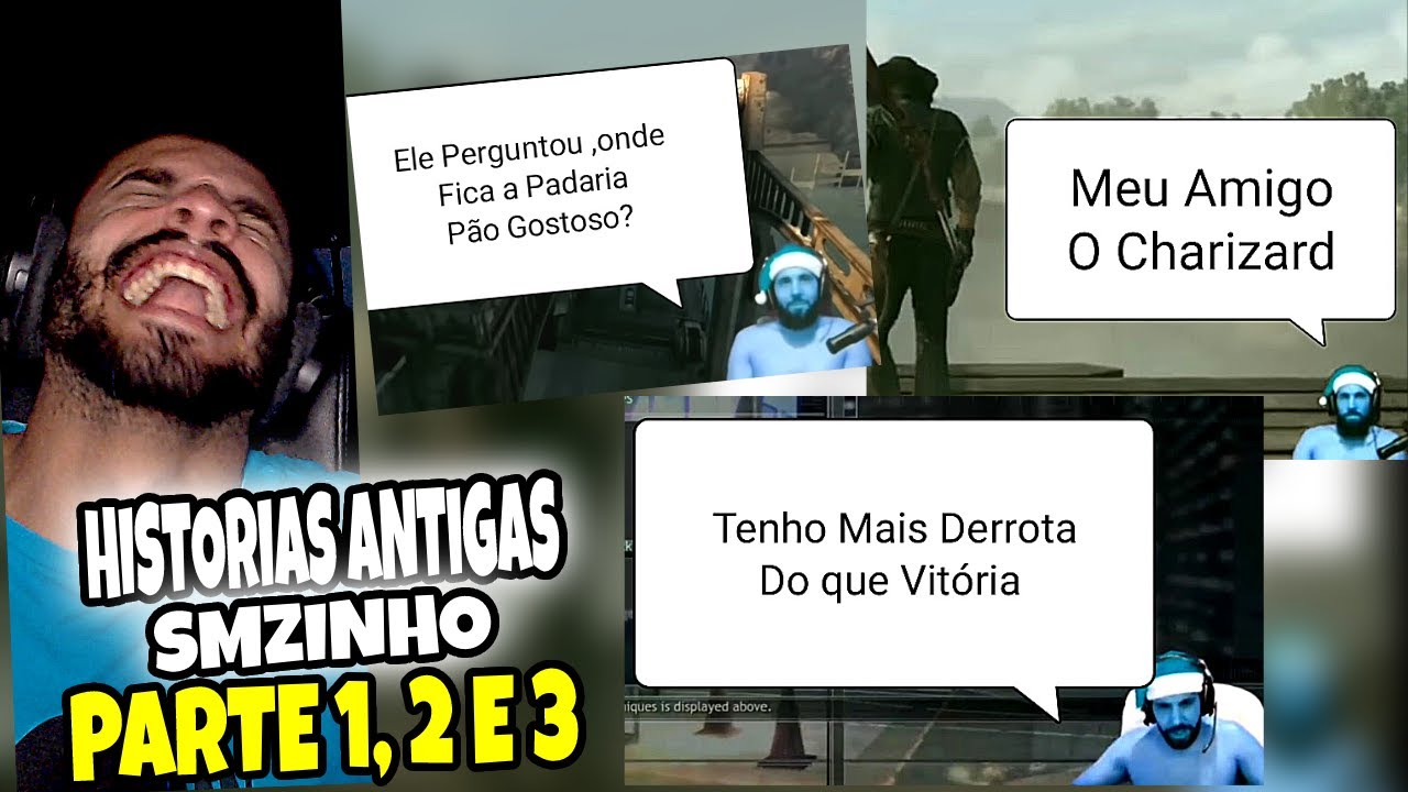 REACT | SMZINHO E SUAS HISTORIAS ANTIGAS | PARTE 1, 2 E 3 | SMZINHO ...