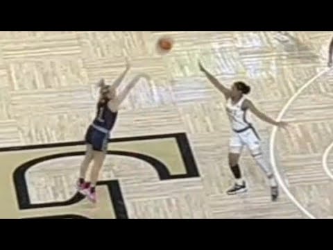 Dara Mabrey Hits From Steph Curry Range! Logo 3 Pointer At The Buzzer # ...