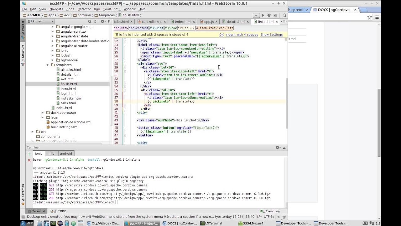 Lab 2.16. IBM MobileFirst Platform practice seminar HD - YouTube