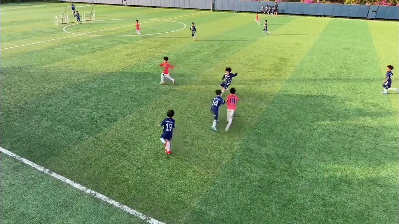 4/26 안양AFA U8 18번 브이엑스 연습경기중 - YouTube