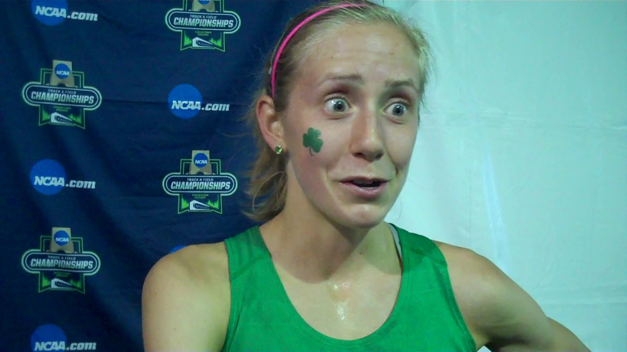 Anna Rohrer ran the 2017 NCAA 10k final with a herniated disc - YouTube