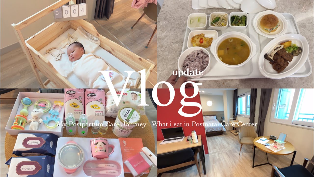 KOREA VLOG 🇰🇷 | MY POSTPARTUM CARE JOURNEY | WHAT I EAT IN POSTNATAL ...