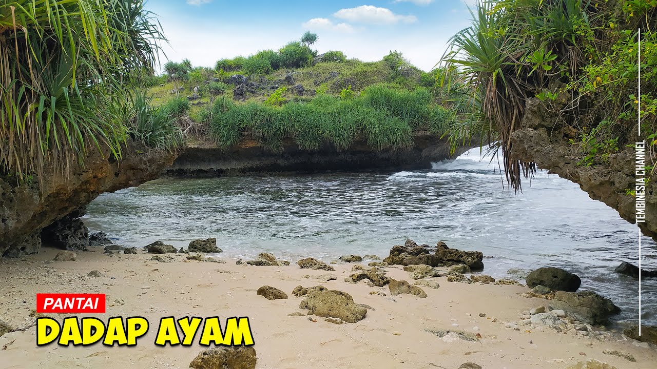 Pantai Dadap Ayam Gunungkidul - Tempat Wisata yang Eksotis - YouTube
