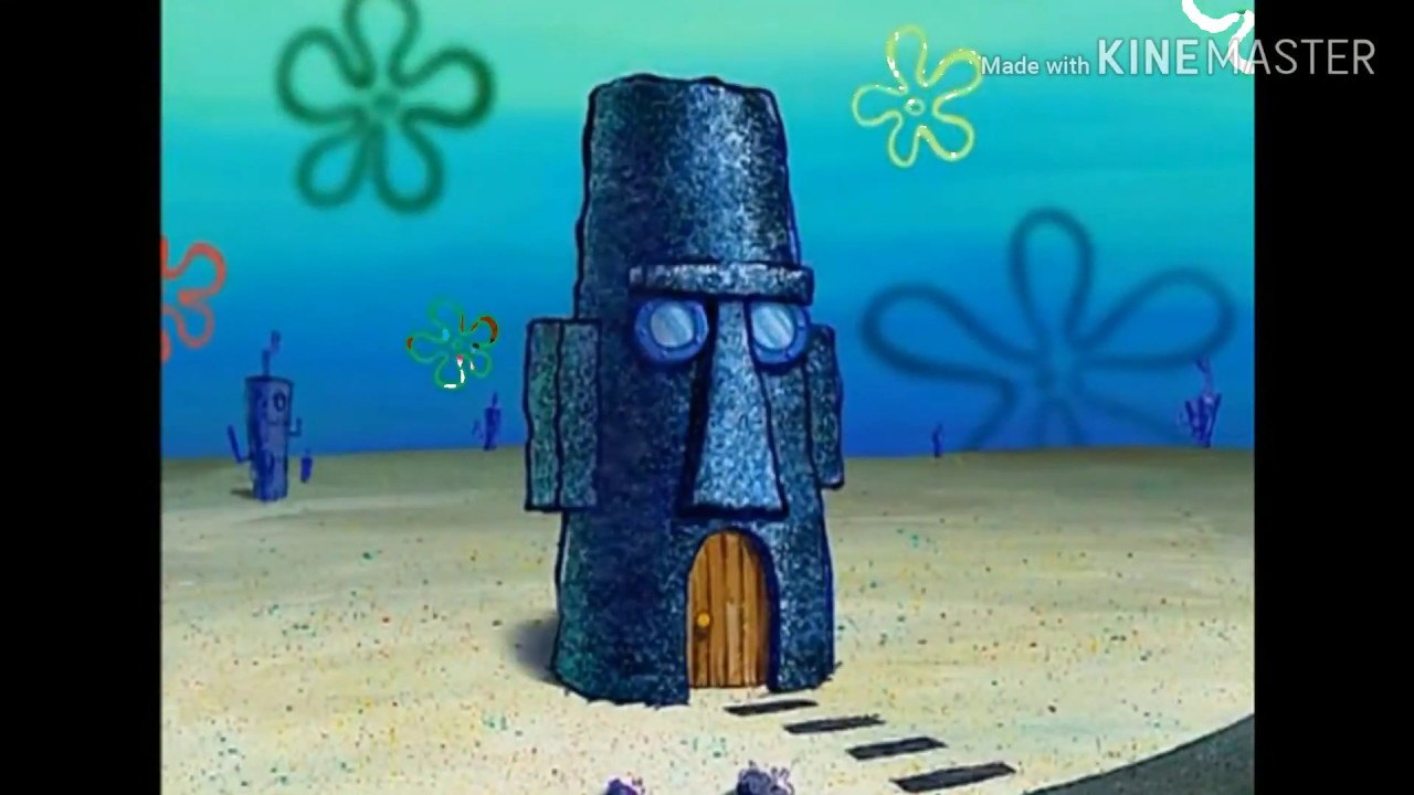 Squidward gets a surprise - YouTube