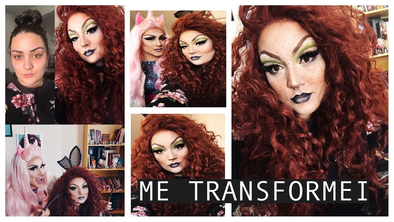 ESSA MAKE ME TRANSFORMOU! Antes e Depois de DRAG QUEEN - YouTube