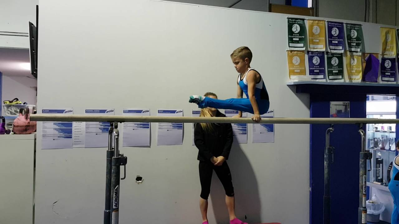 Gymnastics Boy - Parallel Bars - YouTube
