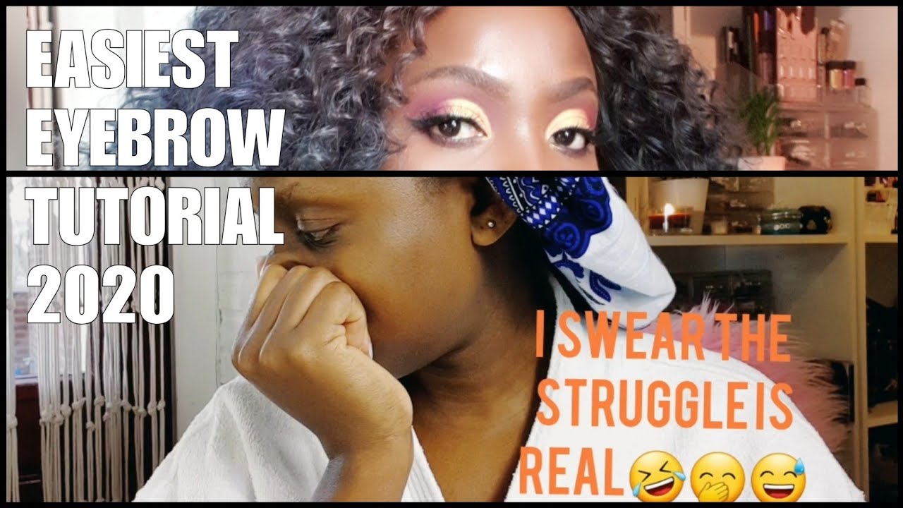 #eyebrowtutorial THE EASIEST EYEBROW TUTORIAL 2020 - YouTube
