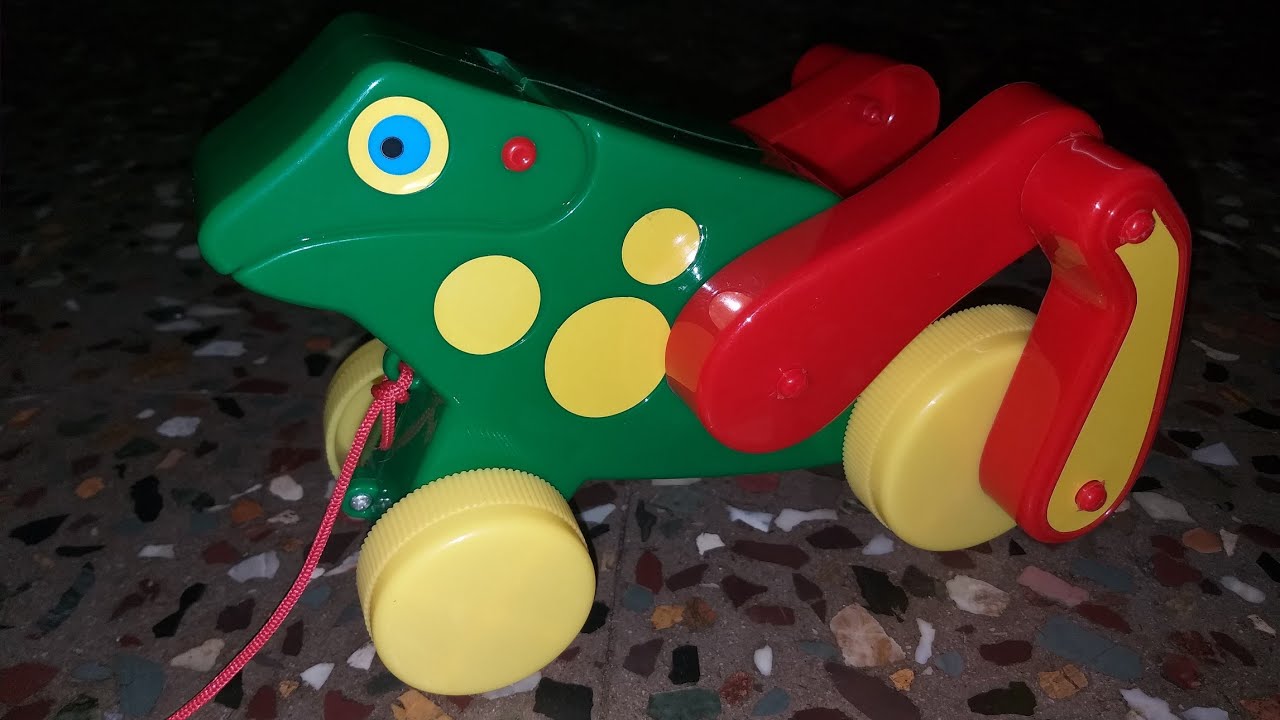 Frog-Unboxing Frog toy-Croaking sound|No batteries - YouTube