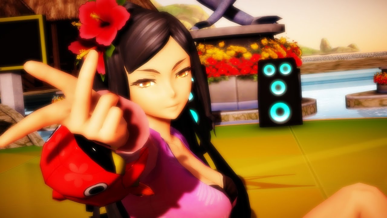 MMD Summer Velvet Gishinanki - YouTube