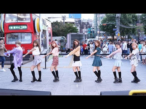 180803 공원소녀(GWSN) Full ver. (DNA + WHISTLE + TT + 에너제틱 + 너무너무너무) [신촌버스킹] 4K 직캠 by 비몽