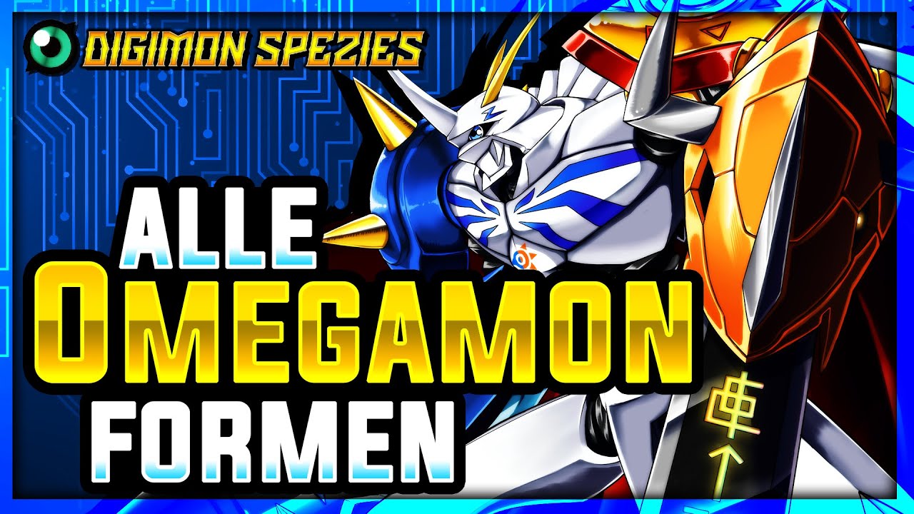 Alle Omegamon Formen Erklärt | Digimon Spezies #1 - YouTube