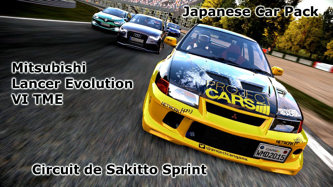 Project Cars - Japanese Car Pack - Mitsubishi Lancer Evolution VI TME ...