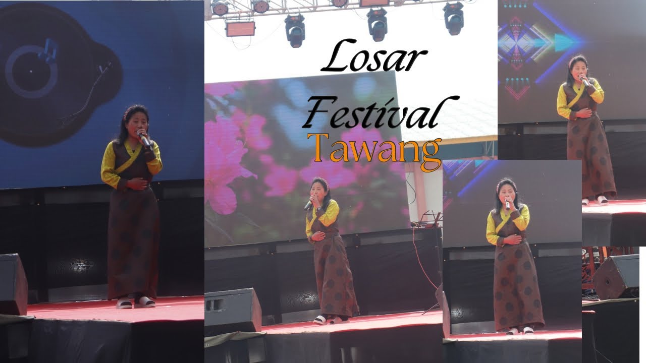 Sarong Gonpa song sang by Dorjee Lhamo on Losar festival Tawang - YouTube