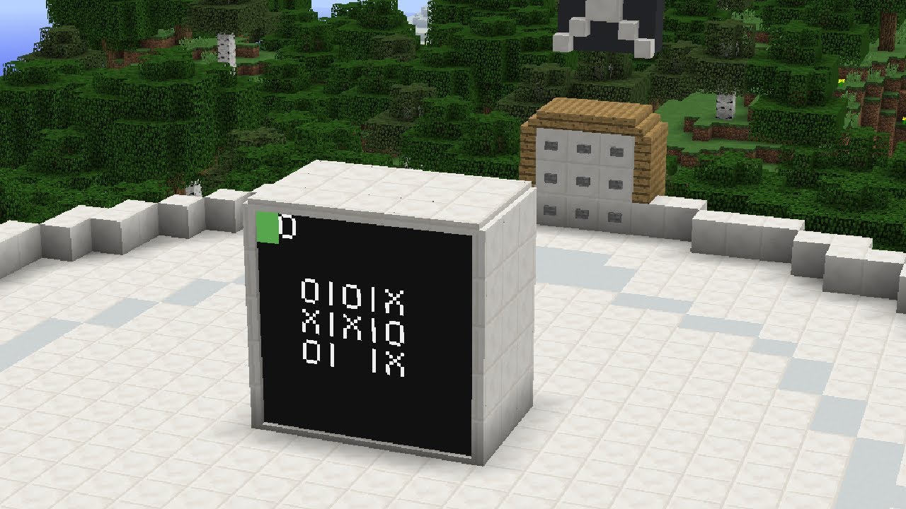 Minecraft tic tac toe - YouTube
